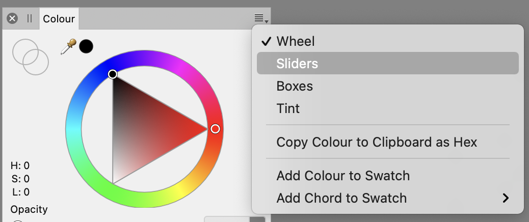 Hex Codes Feedback For Affinity Designer V1 On Desktop Affinity Forum