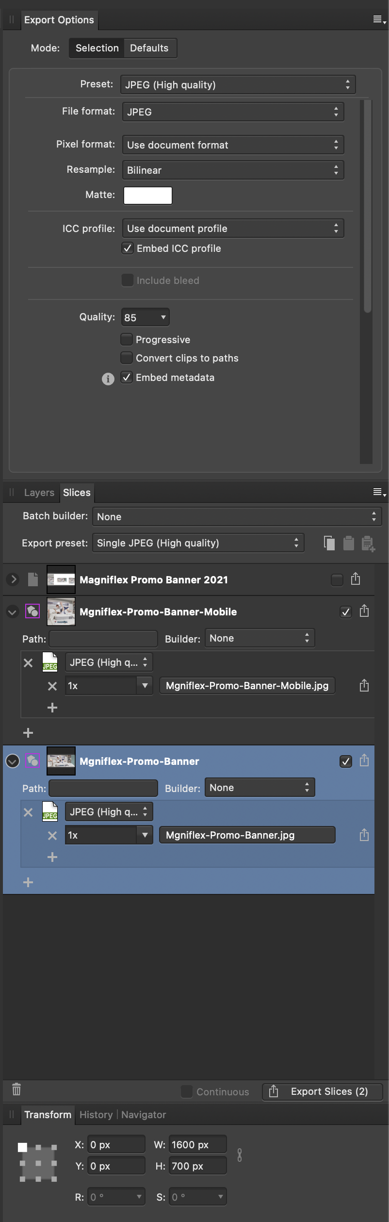 Export Persona - Slices Exporting to Half Their Size - Pre-V2 Archive of Desktop Questions ...