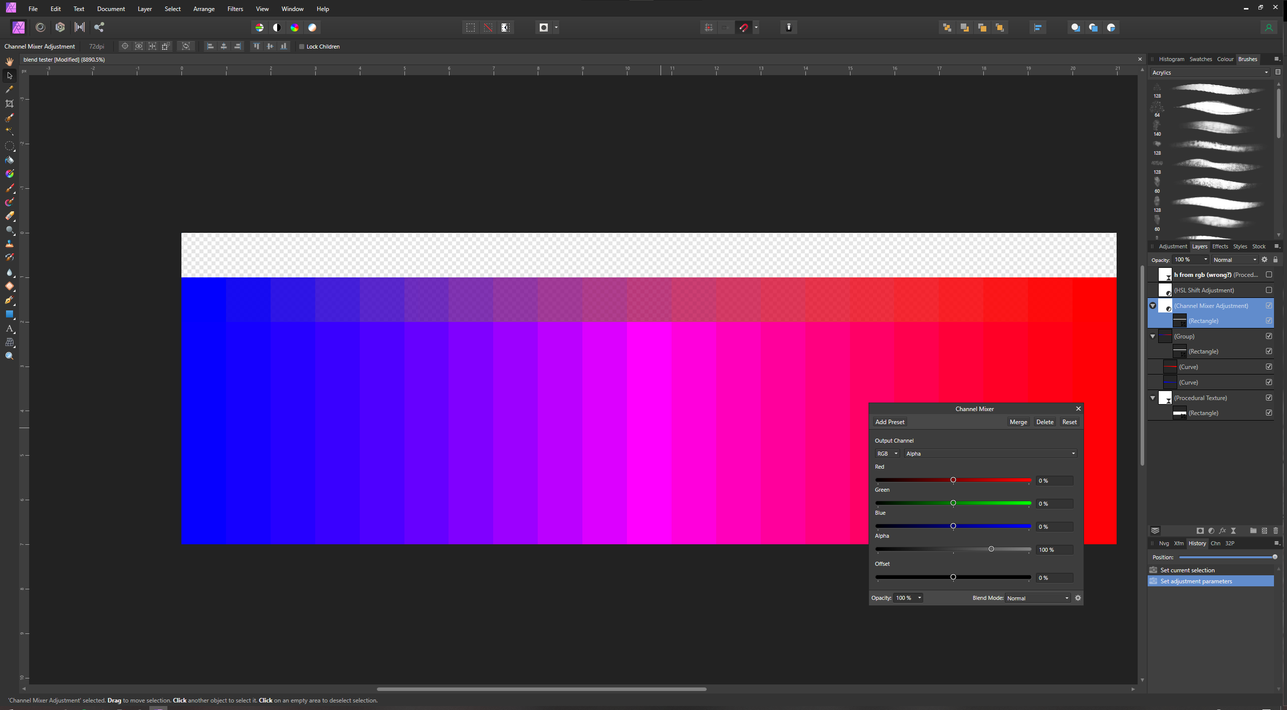alpha blending, are the colors correct? - Pre-V2 Archive of Desktop Questions (macOS and Windows ...