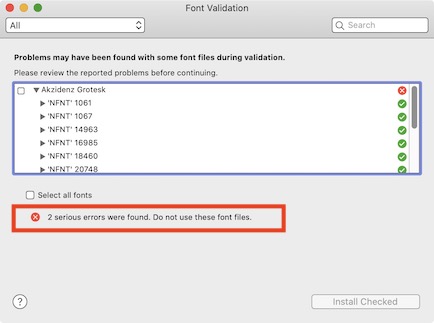 Font not recognized - although it's installed - Pre-V2 Archive of ...