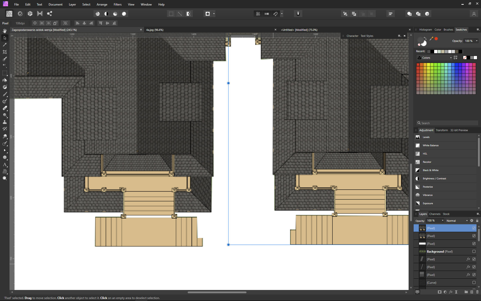 Flattening the layers blurs the image - Pre-V2 Archive of Affinity on Desktop Questions (macOS ...