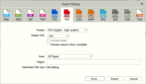 An error occured while exporting to pdf - Pre-V2 Archive of Desktop ...