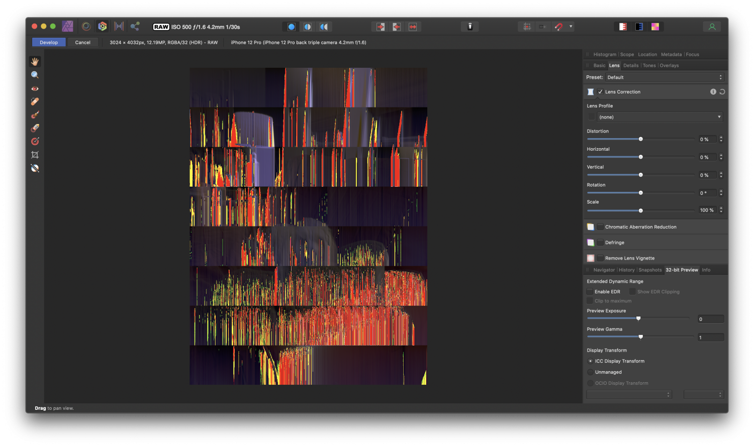Apple ProRAW Problem In DNG Split Moved Pre V2 Archive Of Affinity