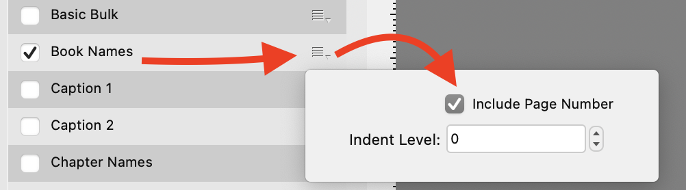 Remove page numbers on Table of Contents - Pre-V2 Archive of Desktop Questions (macOS and ...
