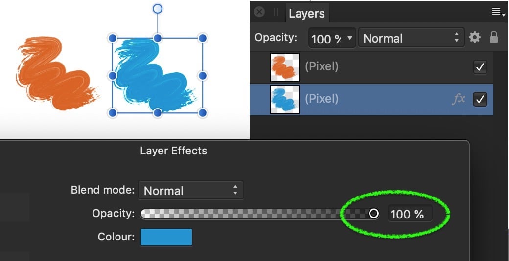 How to change color of item in pixel layer - Pre-V2 Archive of Desktop Questions (macOS and ...