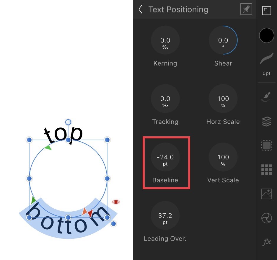 CURVED TEXT - Pre-V2 Archive of iPad Questions - Affinity | Forum