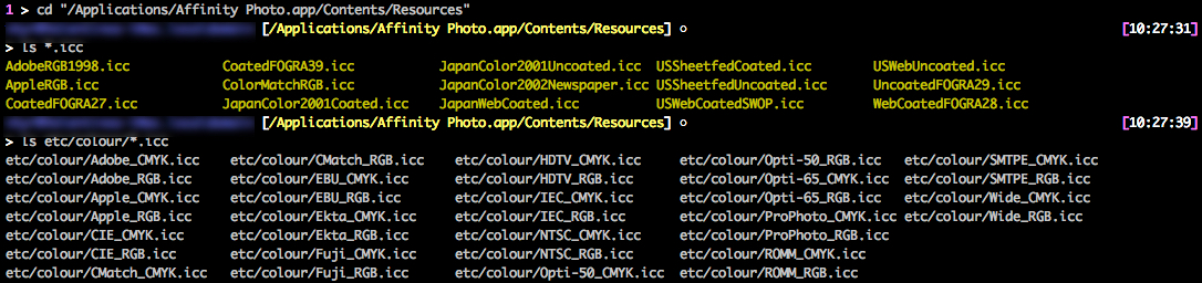 Issue with sRGB export profiles in Affinity Photo - Pre-V2 Archive of Desktop Questions (macOS ...