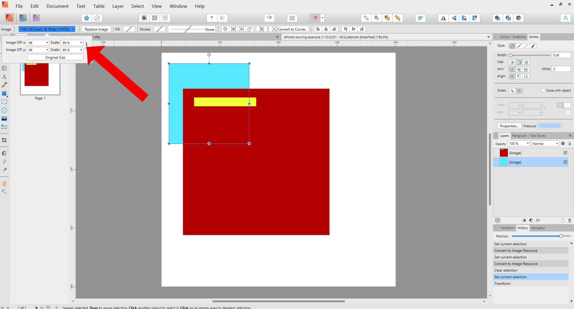 Merging layers causing blurring - Page 2 - Pre-V2 Archive of Affinity on Desktop Questions ...