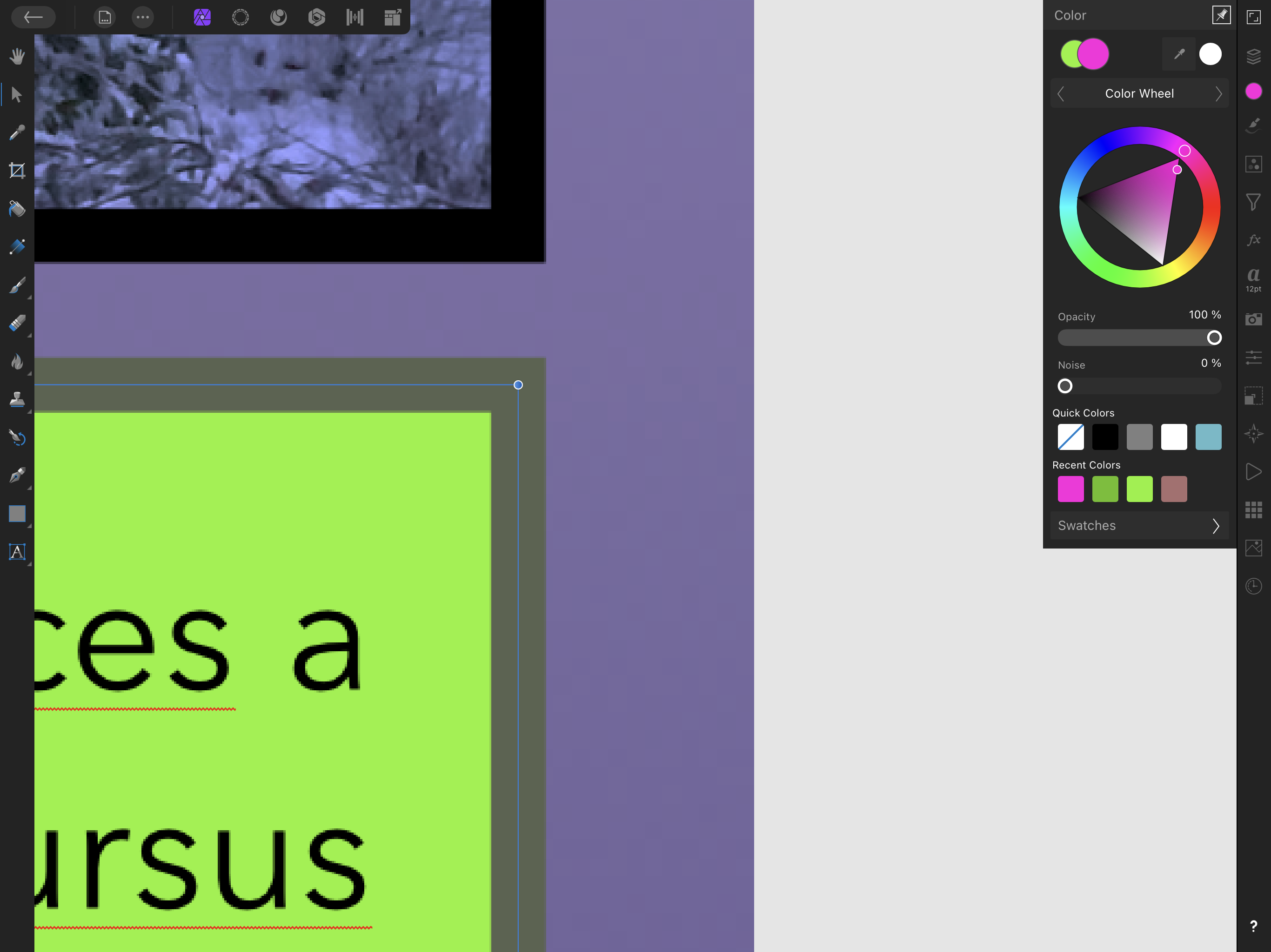 IPad Photo Change Stroke Color In opened PDF Pre V2 Archive Of