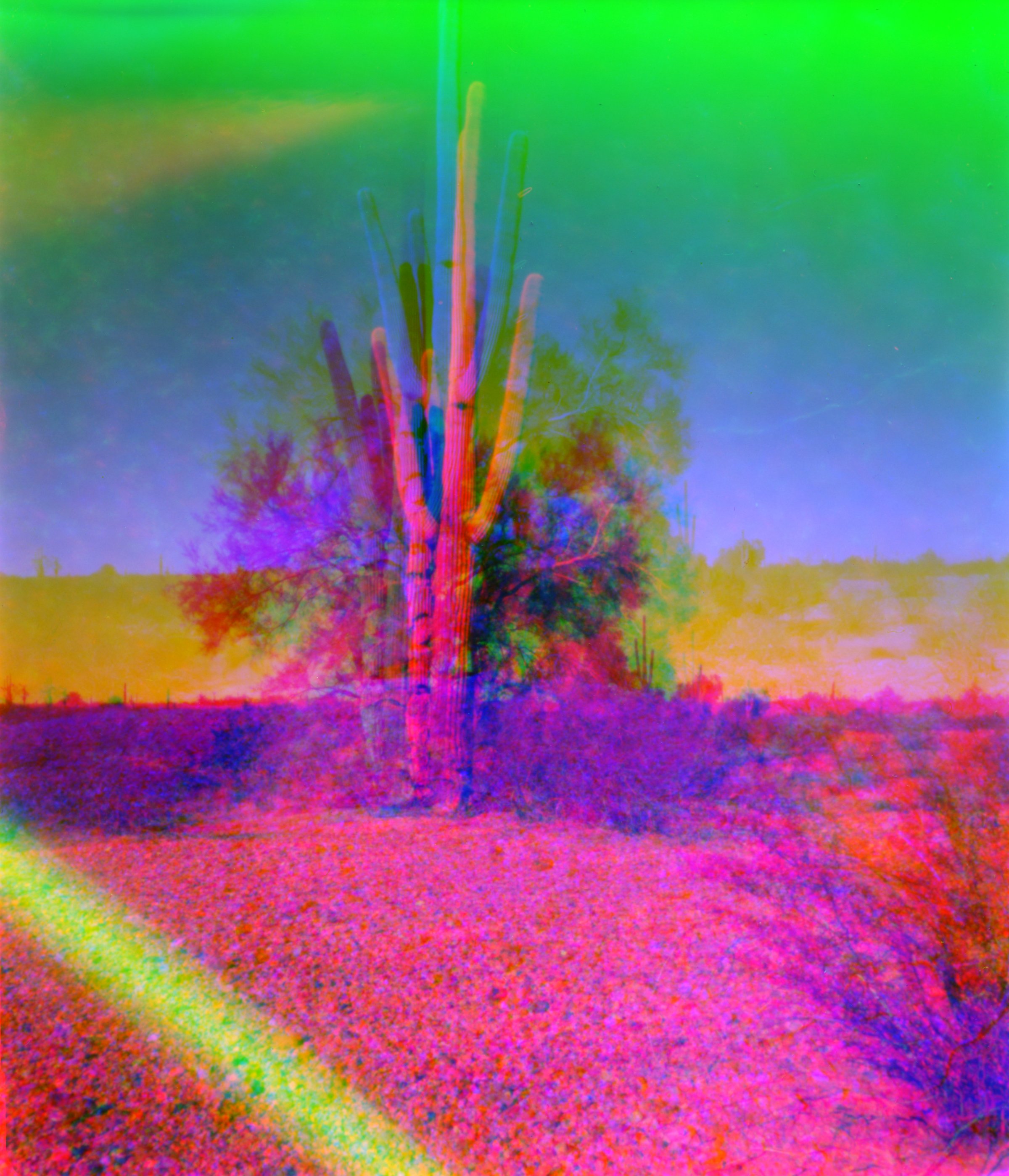 Creating trichrome, aka 3 color process photo from 3 B&W photos - Pre ...