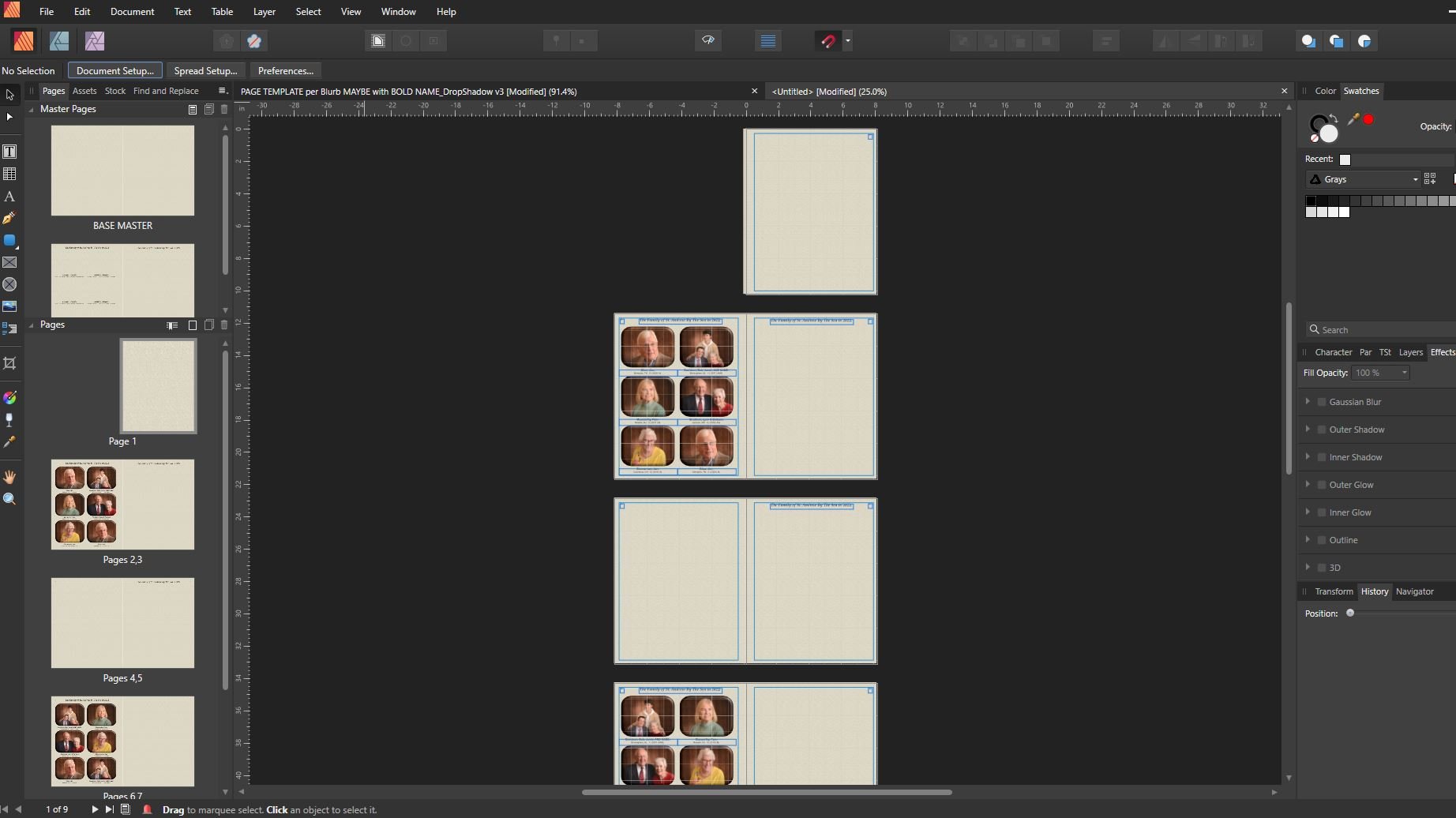 Using Data Merge To Lay Out A Page Of Photos With Captions Pre V2