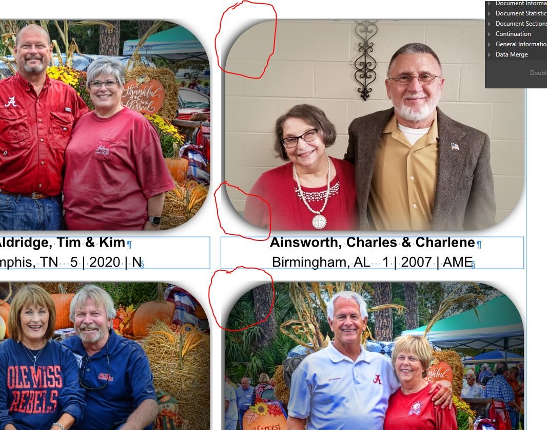 Using Data Merge To Lay Out A Page Of Photos With Captions Pre V2