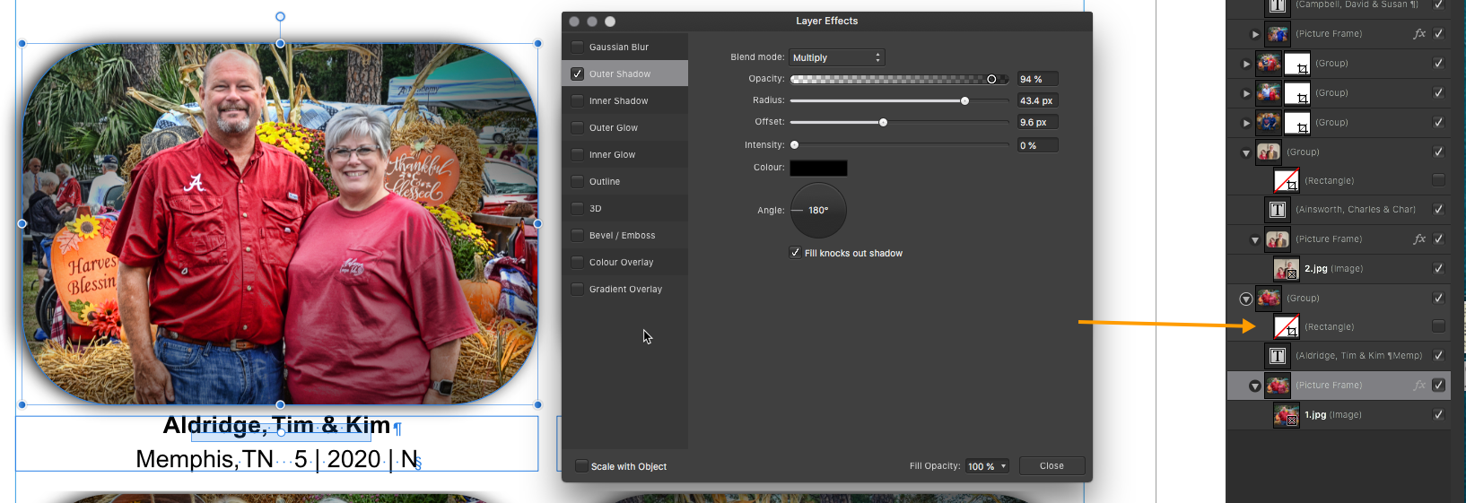 Using Data Merge To Lay Out A Page Of Photos With Captions Pre V2