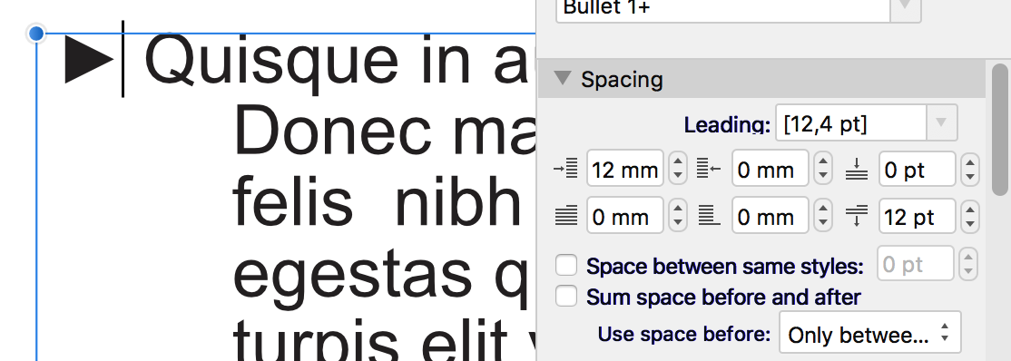 Bullets&numbering - Pre-V2 Archive of Desktop Questions (macOS and Windows) - Affinity | Forum