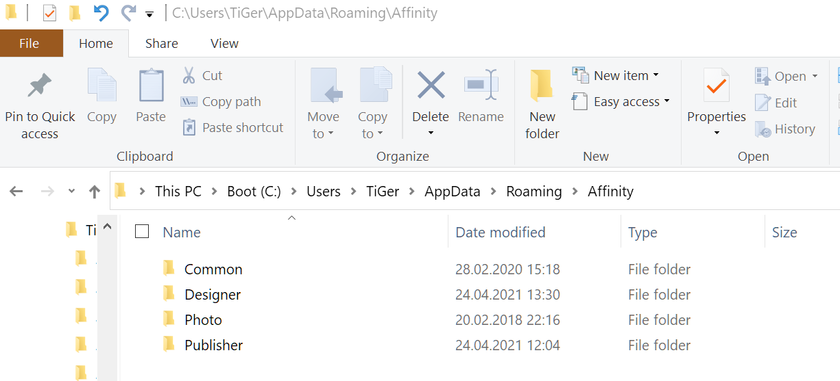 Unable To Use Affinity Photo Due To An Error Making Saving Documents