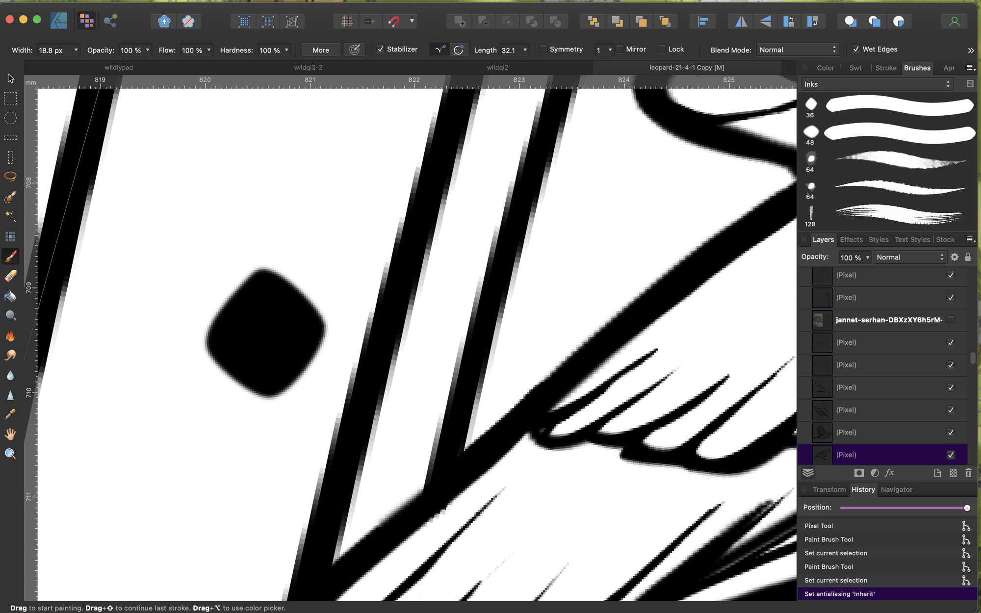 pixel brushes appear different on different pixel layers - Pre-V2 ... pixel brushes appear different on different pixel layers - Pre-V2 ...