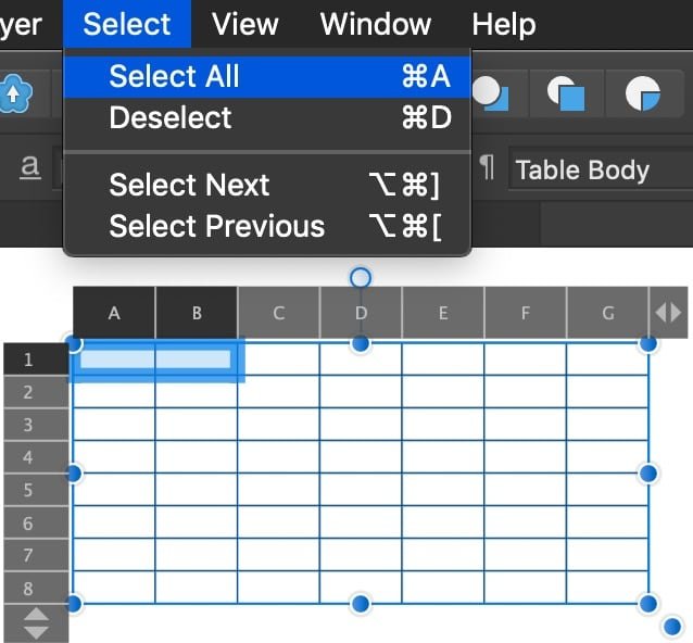 Change Table Font Size Pre V2 Archive Of Affinity On Desktop 