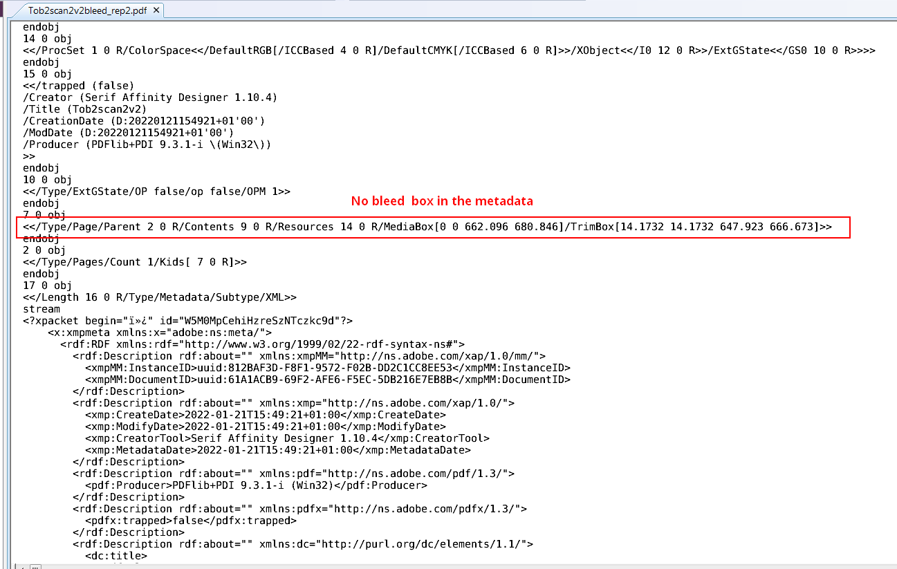 Tolino BleedBox Issue When Exporting as PDF - Pre-V2 Archive of Affinity on Desktop Questions ...