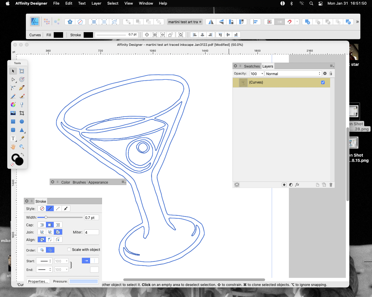 (Designer, Mac) Properly readable format for Inkscape autotrace exports? - Pre-V2 Archive of ...