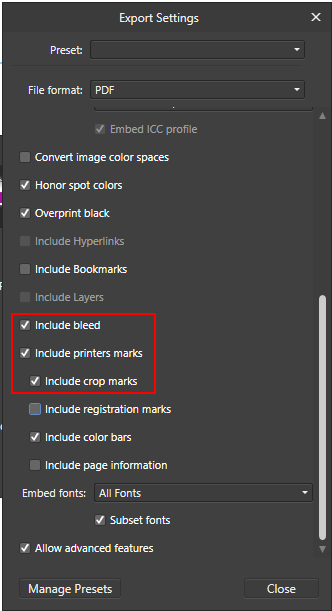 Tolino BleedBox Issue When Exporting as PDF - Pre-V2 Archive of Desktop Questions (macOS and ...