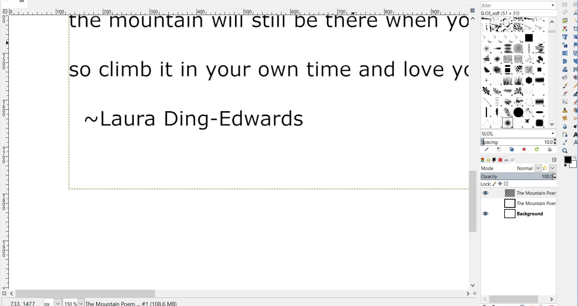 Mouse wheel zoom in ... right scroll bar gets hidden under the options bars - Pre-V2 Archive of ...