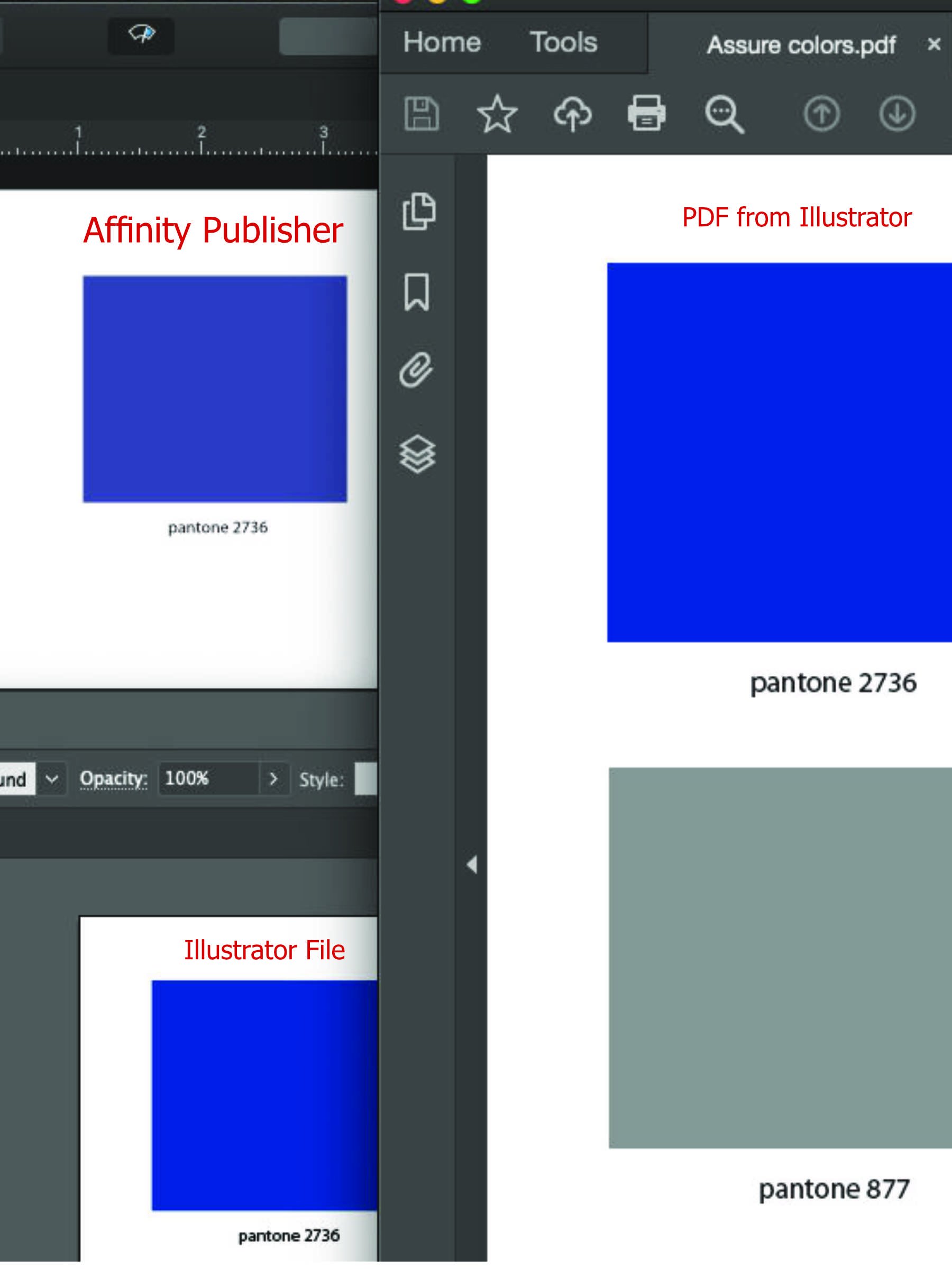 Color Changes from Illustrator to Affinity Publisher - Pre-V2 Archive of Desktop Questions ...