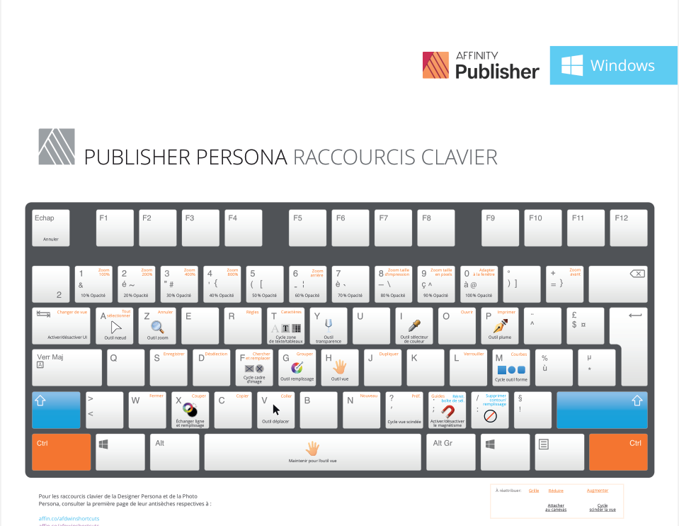 Downloadable Affinity keyboard shortcut cheat sheets - Page 2 ...