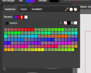 Dragging and dropping colors and gradients to swatches and more ...