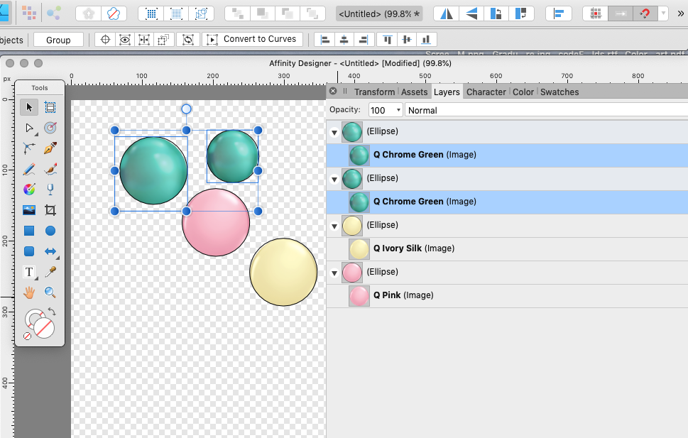 Affinity Designer - Select Same Name--> And now I want to replace? - Pre-V2 Archive of Affinity ...