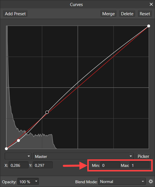 AP - Curves Adjustment - what do min., max. do ? - Pre-V2 Archive of Desktop Questions (macOS ...