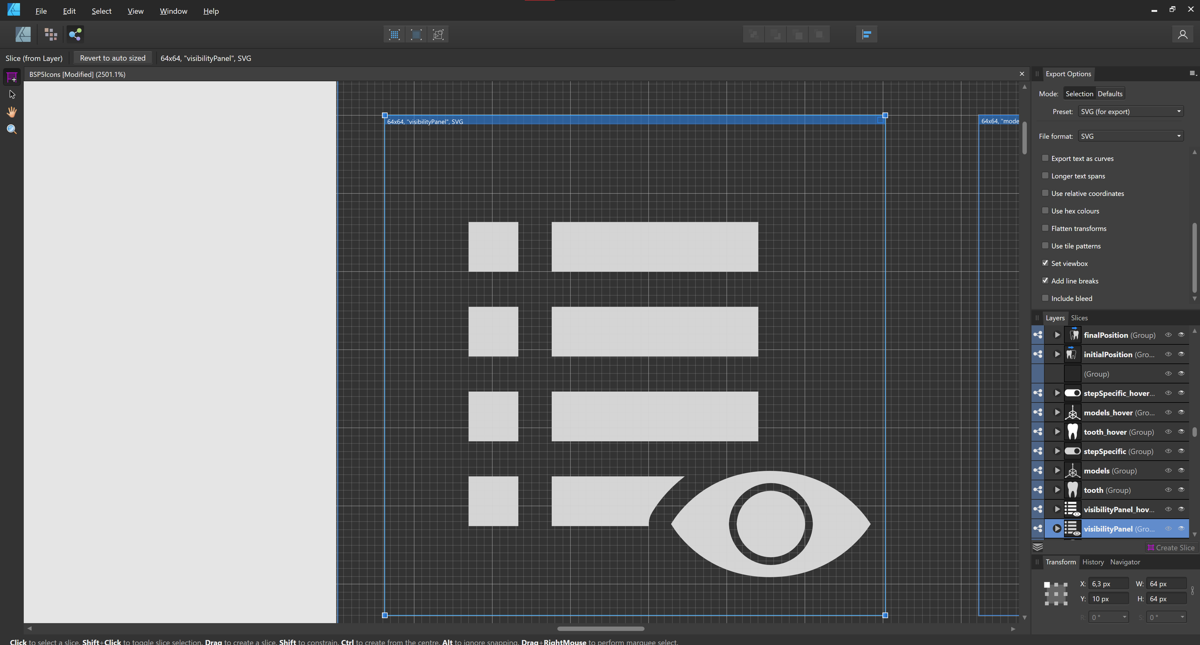 Export slices can't be aligned to grid - Pre-V2 Archive of Desktop Questions (macOS and Windows ...