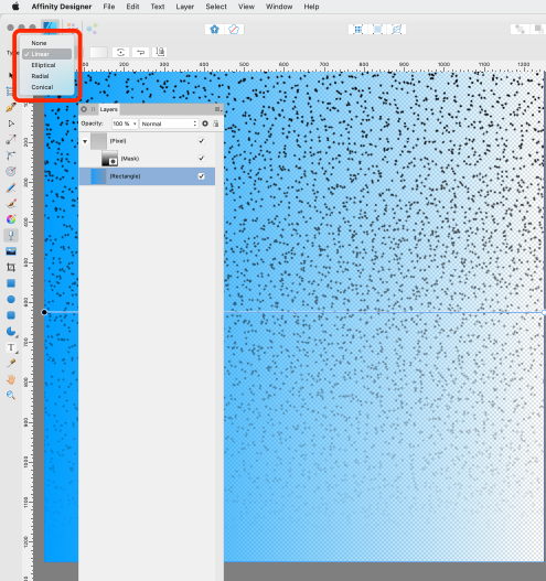 How do I apply a simple Gradient Opacity to a Pixel Layer? - Pre-V2 ...