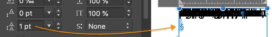Frame text tool double clicking resize failed for leading override equals to 0pt - Pre-V2 ...