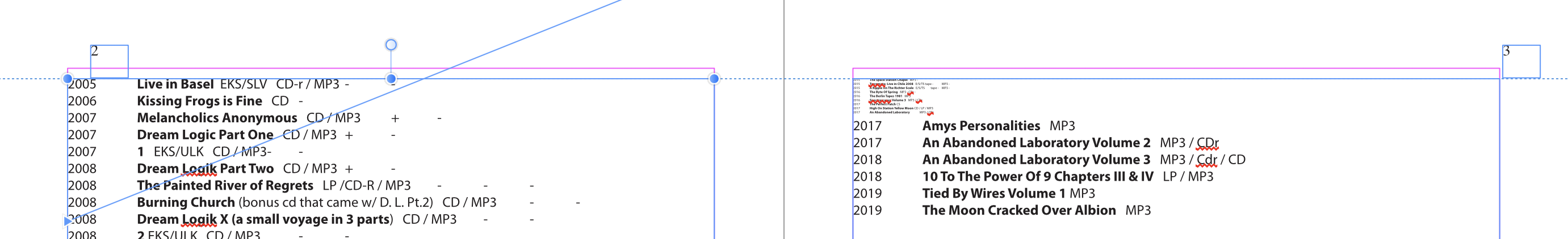 Inconsistent Text Size When Text Overflows To A Linked Text Box V1 Bugs Found On Macos