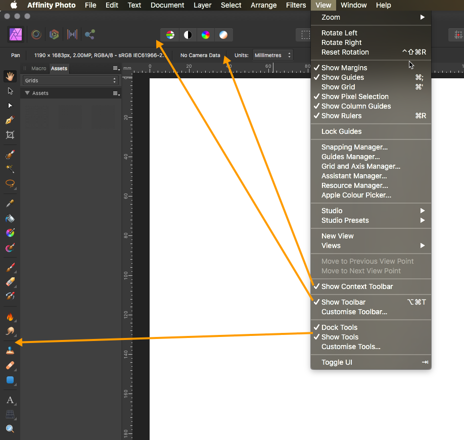 Lost Personas Toolbar Pre V2 Archive Of Desktop Questions Macos And