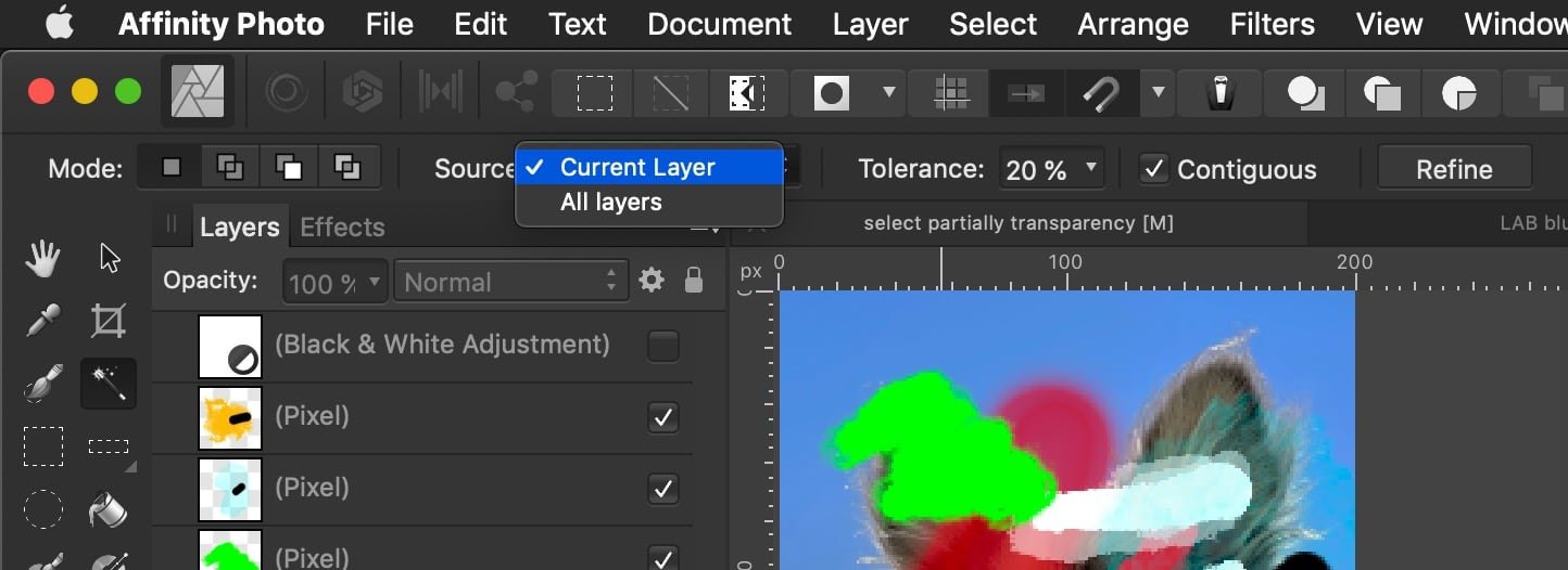 How Do I Invert A Selection On Just One Layer Pre V2 Archive Of Desktop Questions Macos And