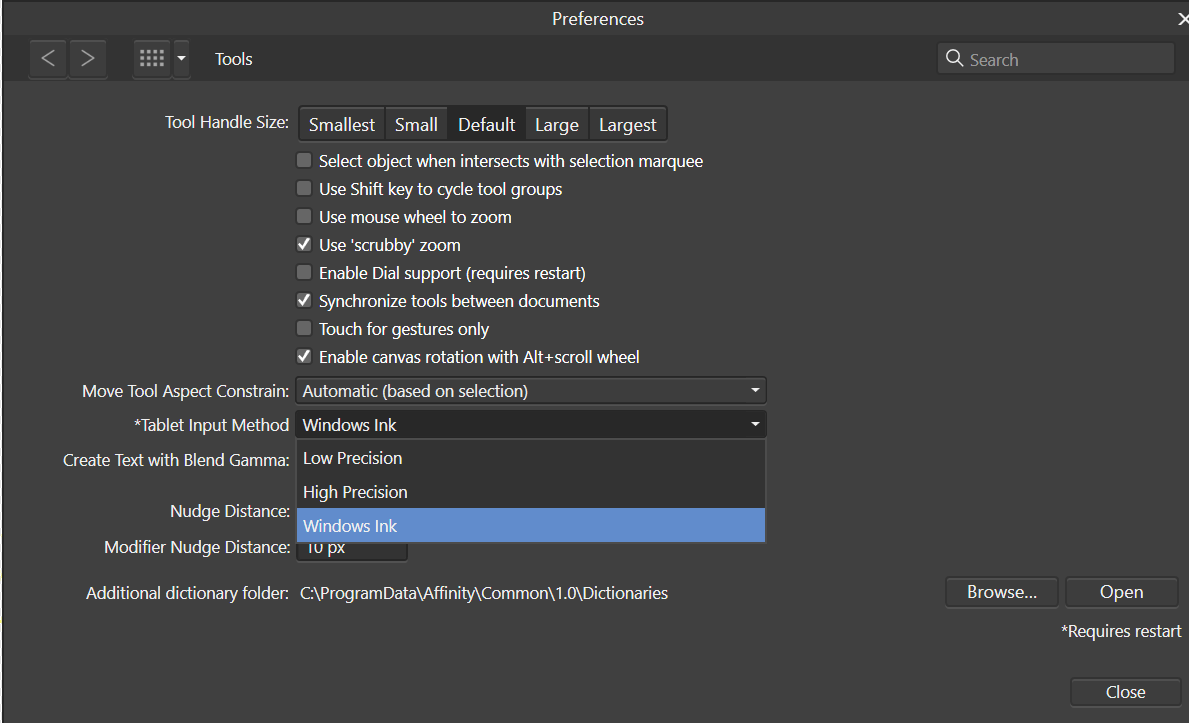 Huion H950P - Pre-V2 Archive of Affinity on Desktop Questions (macOS ...