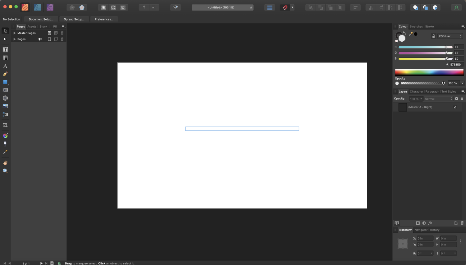 Blue box appearing in the centre of the canvas - Pre-V2 Archive of Desktop Questions (macOS and ...