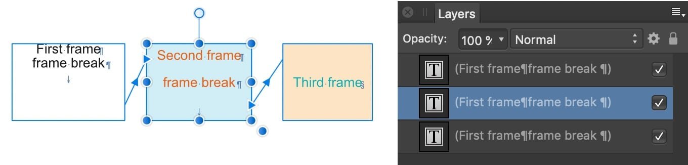 Parenthetical name / label in text layer - Pre-V2 Archive of Desktop ...