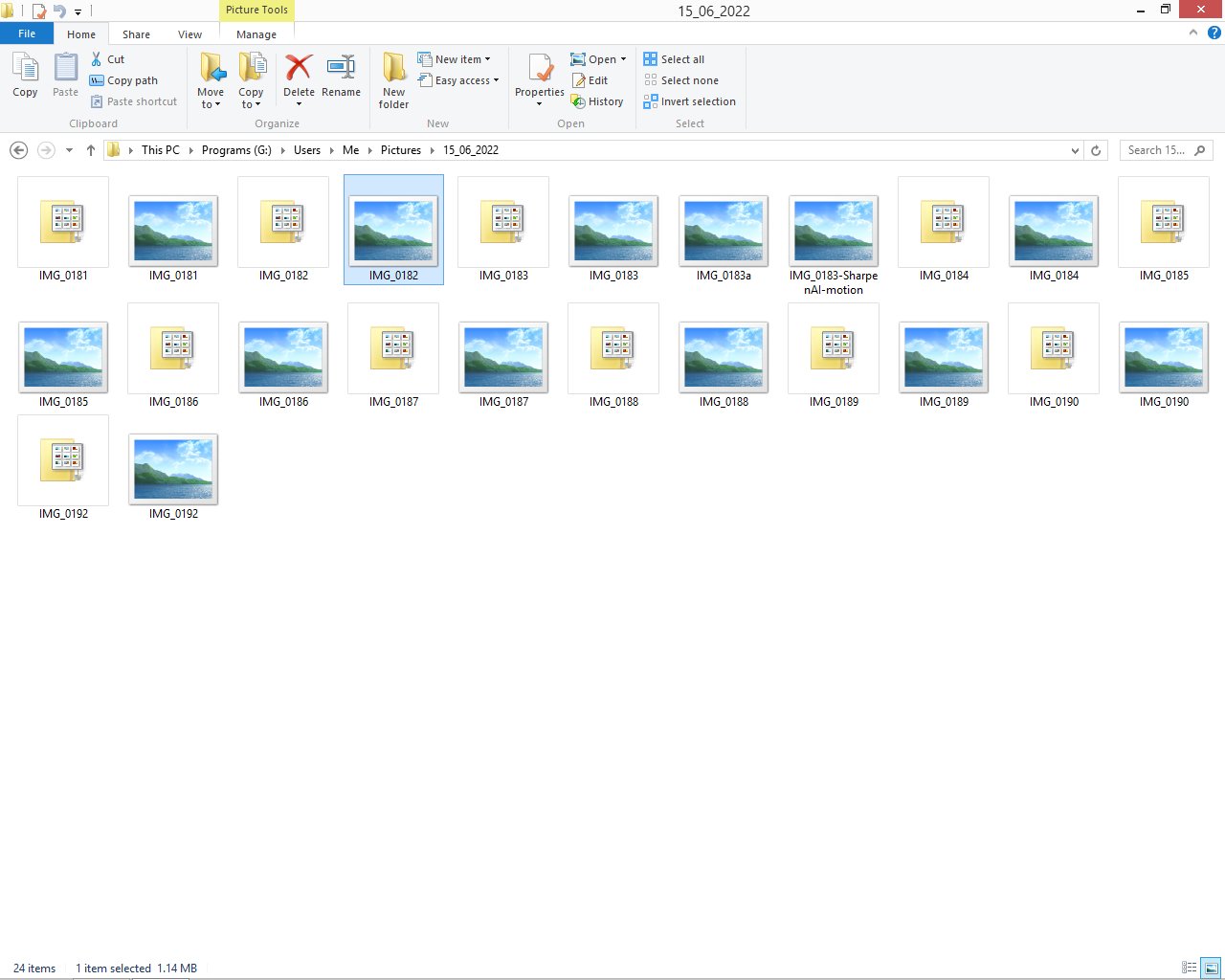 Thumbnails missing on saved photo - Pre-V2 Archive of Desktop Questions ...