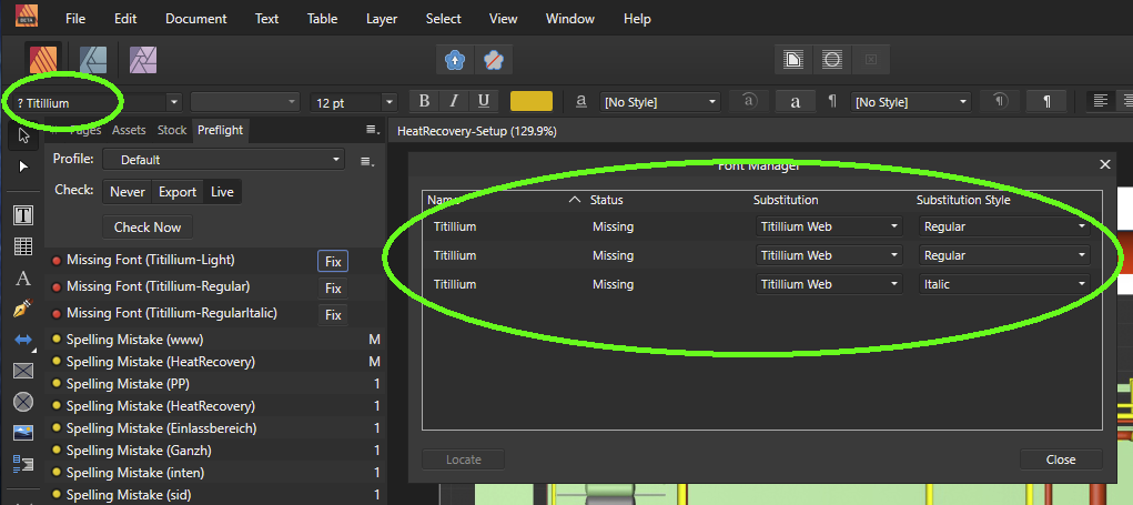 Replacing missing fonts with the font manager (split) - Pre-V2 Archive of Affinity on Desktop ...
