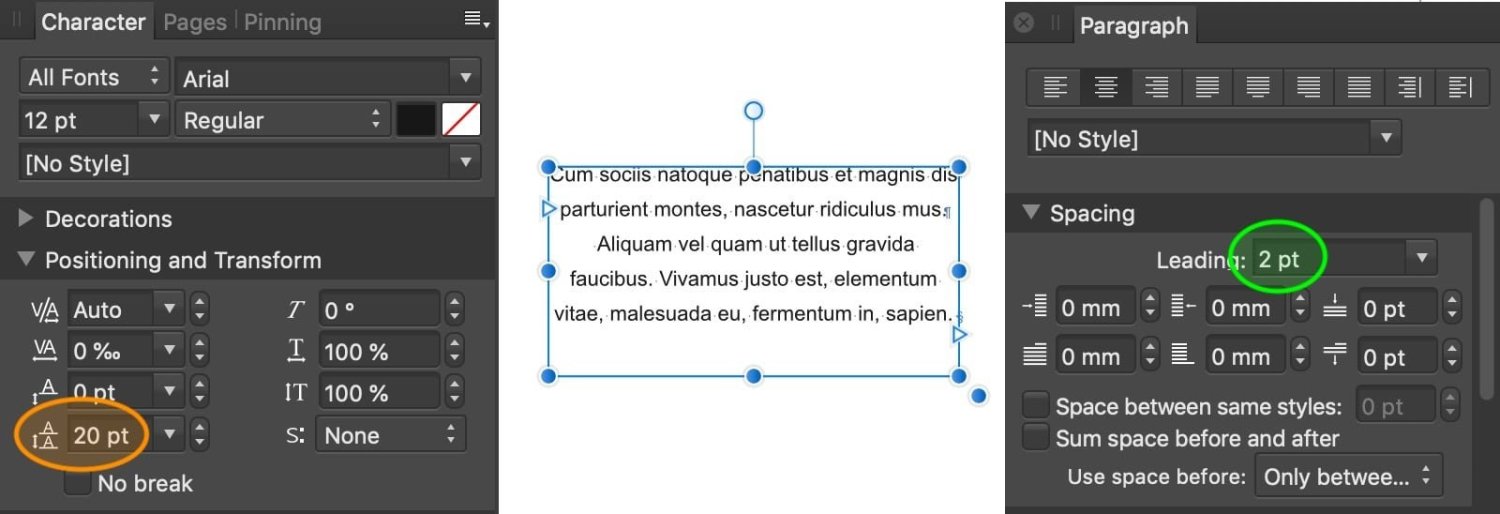 Line spacing - Pre-V2 Archive of Desktop Questions (macOS and Windows ...