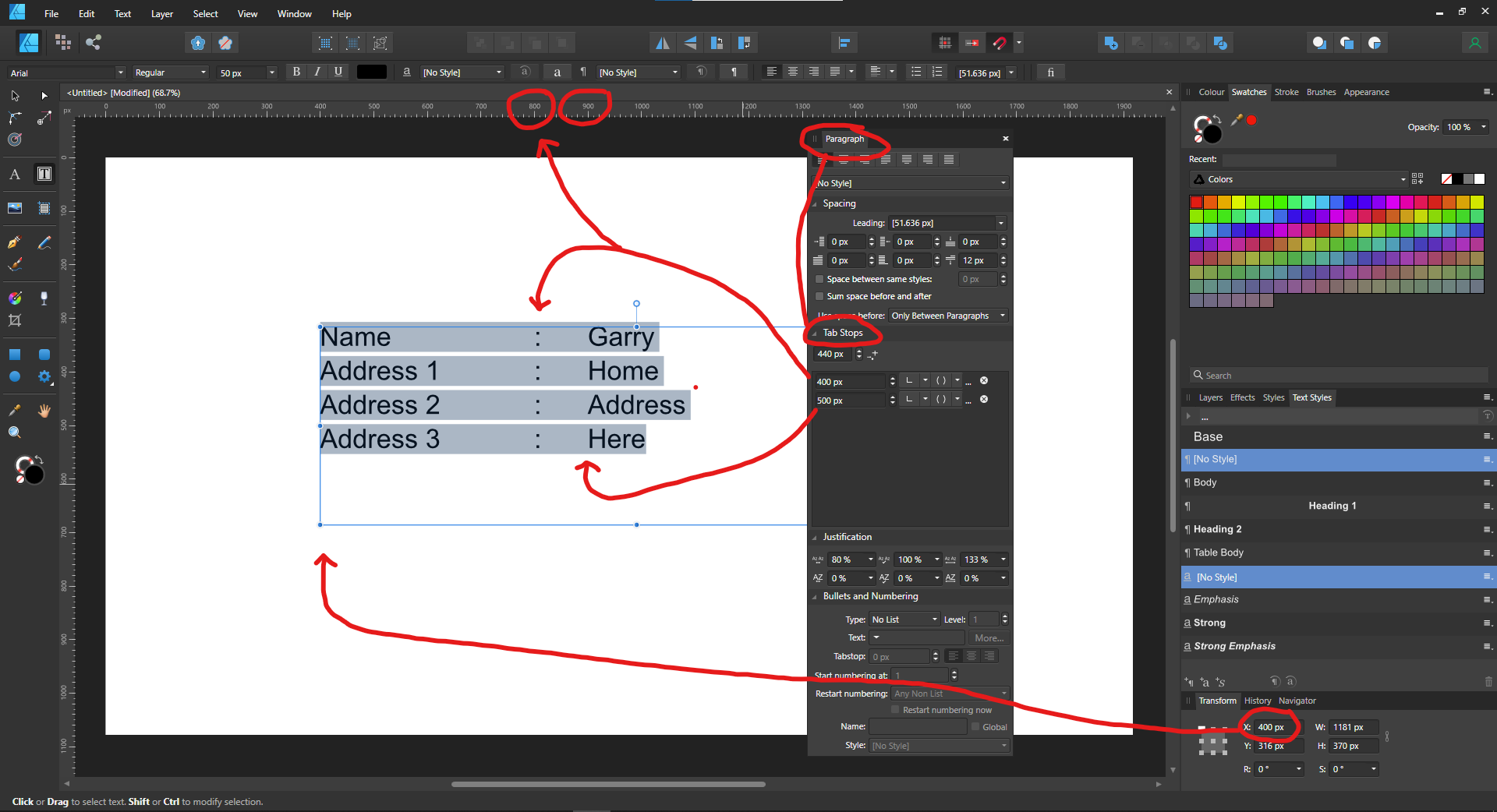 How to align colon in affinity designer - Pre-V2 Archive of Affinity on ... How to align colon in affinity designer - Pre-V2 Archive of Affinity on ...