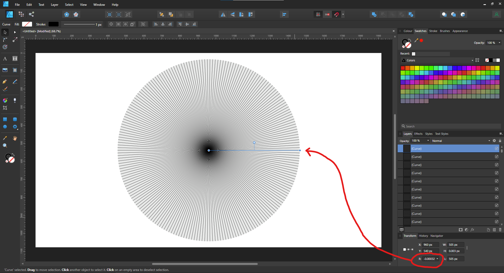 Power Duplicate Around Circle Not Precise What Am I Missing Page 2 V1 Bugs Found On Macos