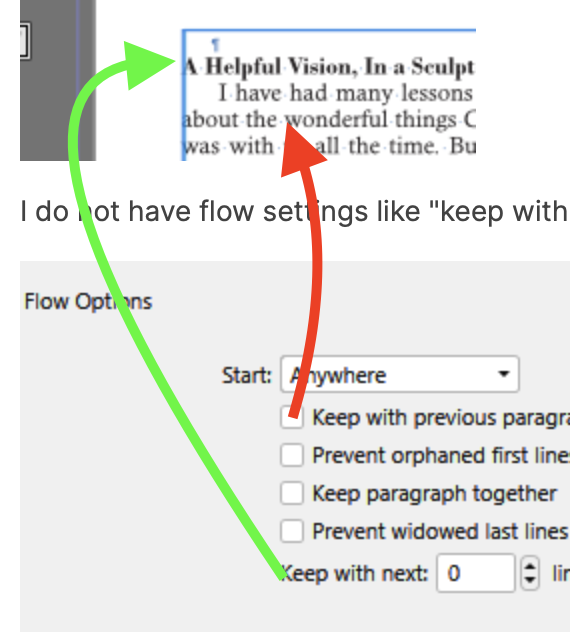 It will not allow a paragraph return at the bottom of a page: - Pre-V2 Archive of Desktop ...
