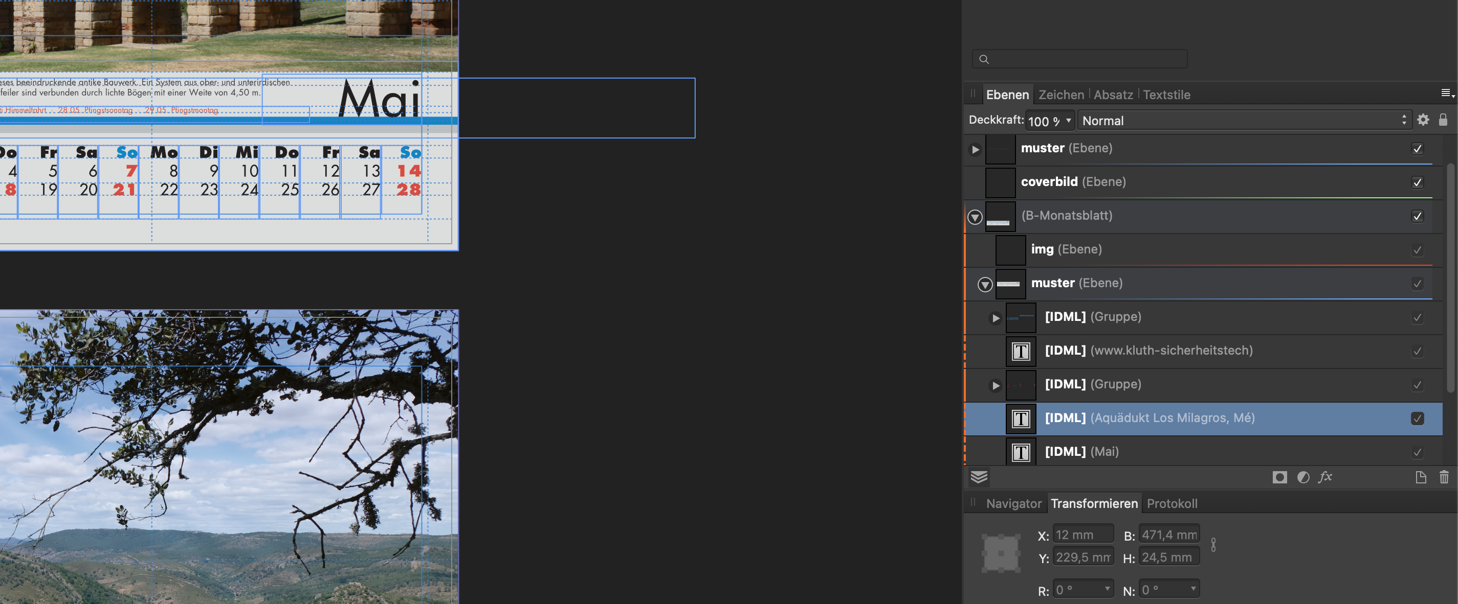 Text frame from converted document (idml) with master page ist no more to be modified - Pre-V2 ...