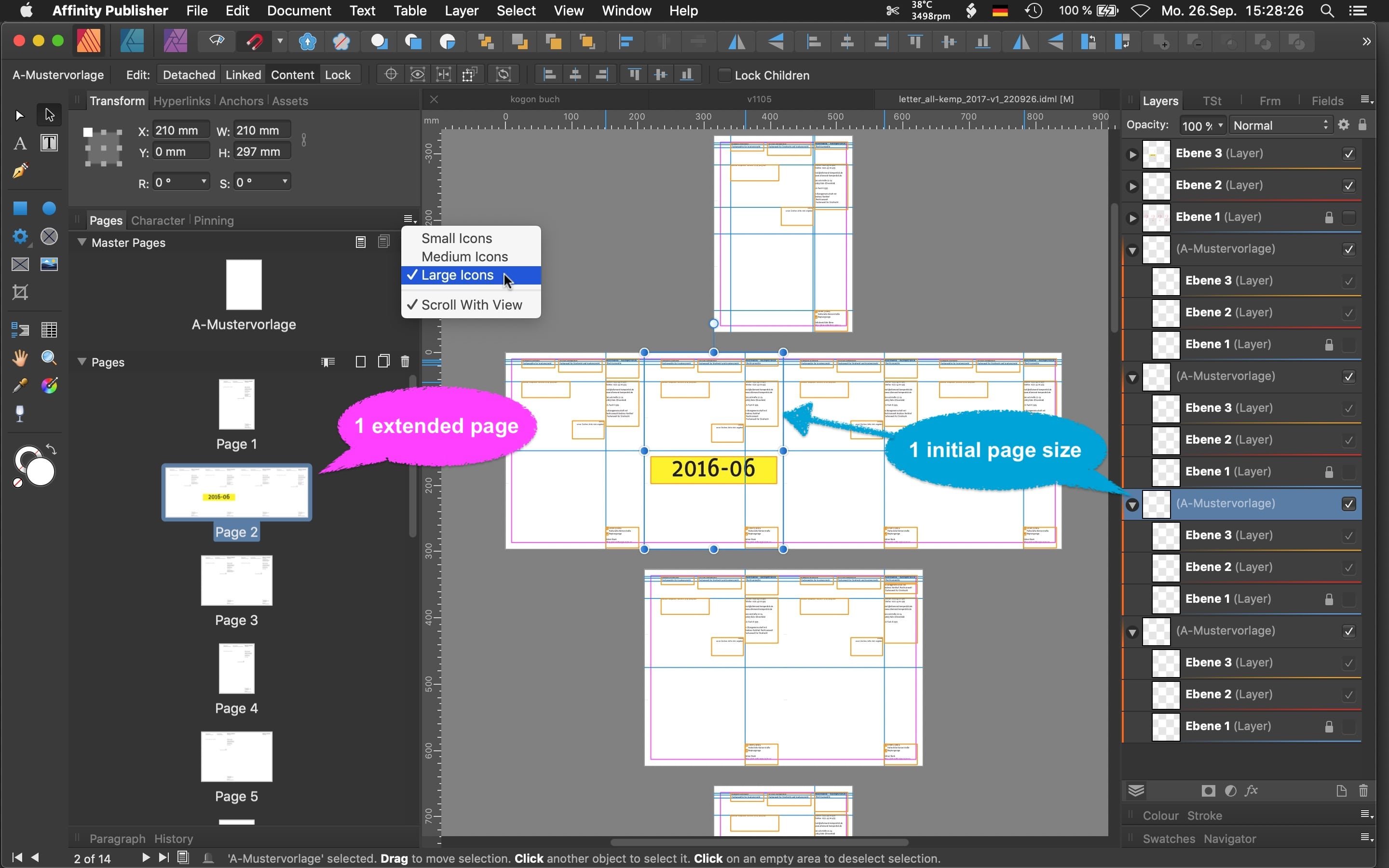 IDML Single Pages Setup Confused In APub V1 Bugs Found On MacOS