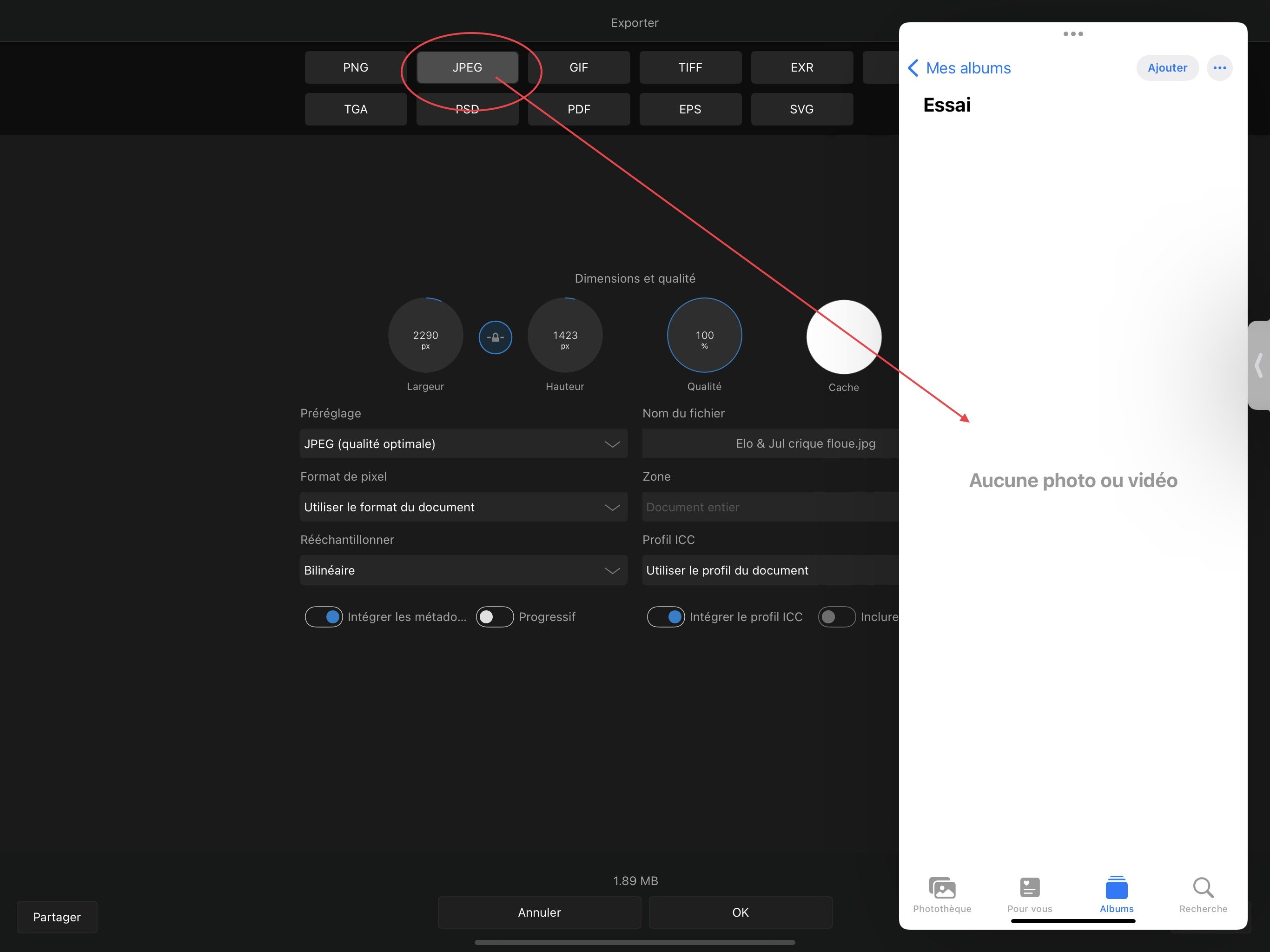 Issue To Export With The Gaussian Blur Pre V2 Archive Of Affinity On 