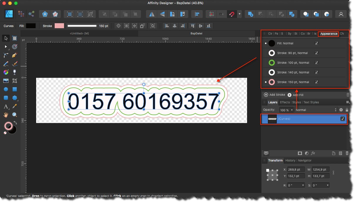 Wie lege ich eine Kontur an eine Form die aus einer Kontur besteht ...