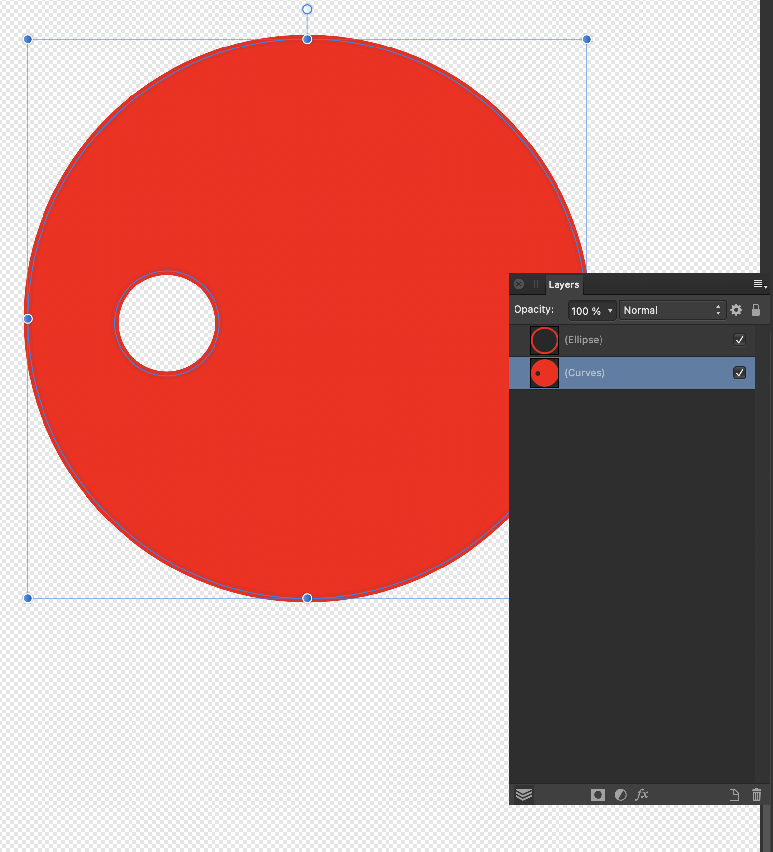Partially Color The Interior Of An Ellipse Pre V2 Archive Of Affinity On Desktop Questions